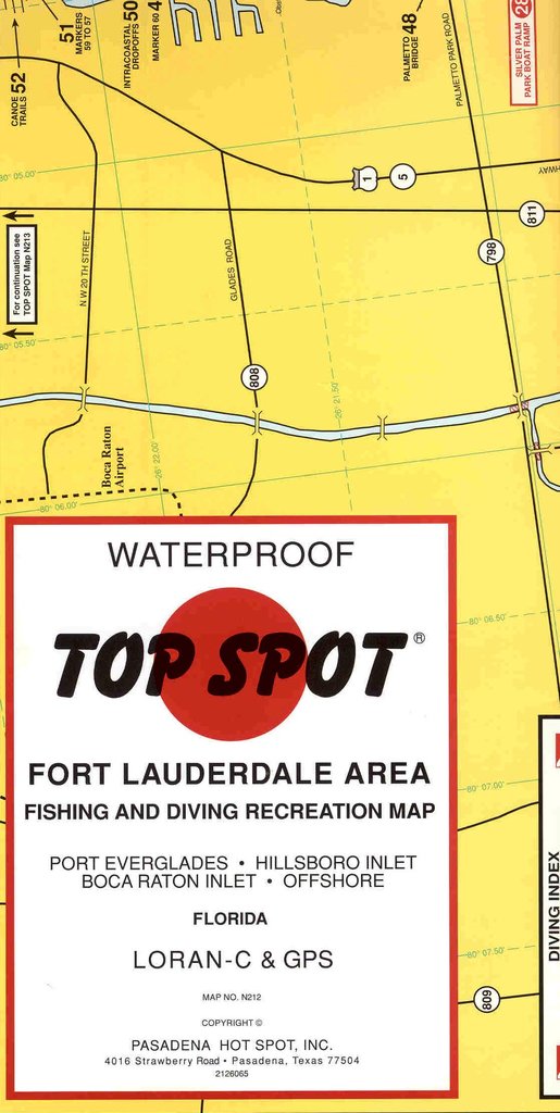 Top Spot - Fort Lauderdale Area #Map No. N212 - Andy Thornal Company